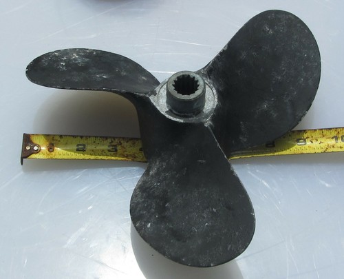 Vintage OMC Johnson Evinrude Outboard Boat Propeller 14 Spline 3/4 ...