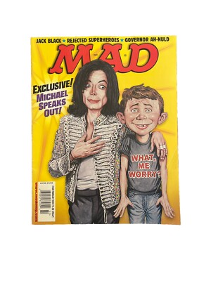 Mad Magazine #438 Feb 2004 Michael Speaks Out Comedy Magazine | eBay