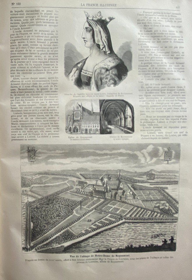 France Illustrated 1877 No. 122 " Barbverousse At Foot Of Pope - ND ...