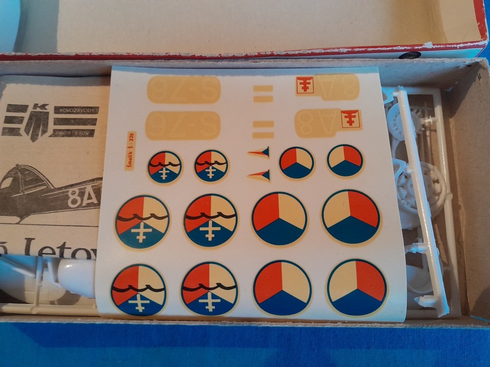 VINTAGE LETOV S 328 PLANE MODEL KIT UNUSED IN ORIGINAL BOX | eBay UK