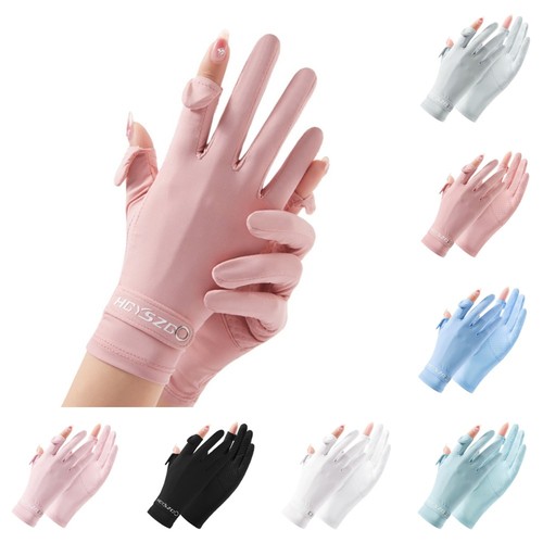 Touch Screen Ice Silk Gloves Highly Elastic Driving Mittens Outdoor ...