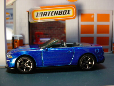 2018 FORD MUSTANG CONVERTIBLE ☆blue☆MBX HIGHWAY☆2020 Matchbox loose | eBay