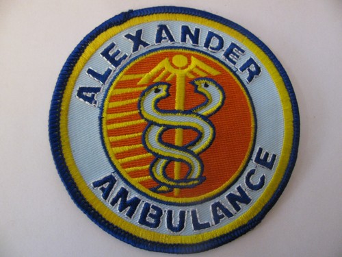 EVANSVILLE INDIANA AMBULANCE PARAMEDIC EMT EMS 4" PATCH IRON ON NOS NEW ...