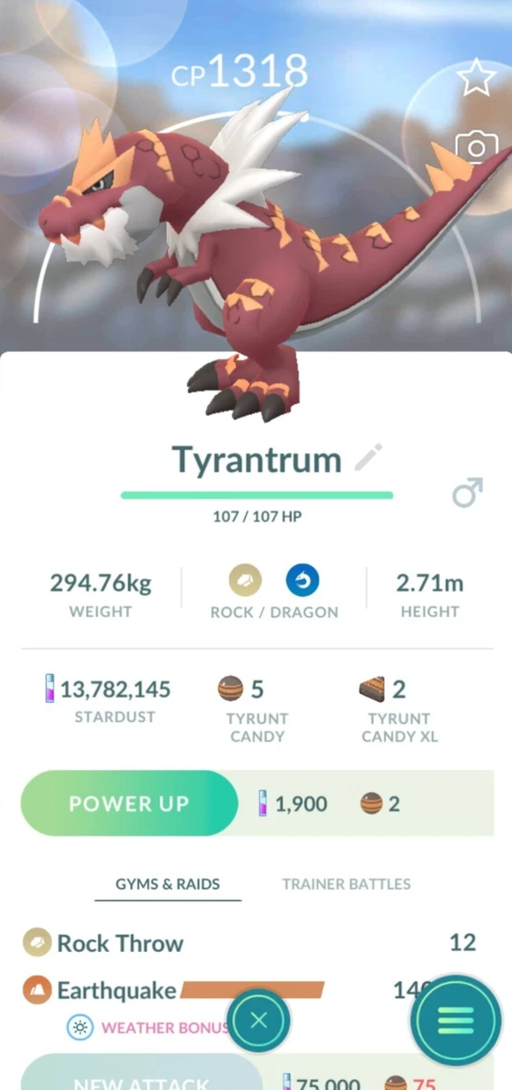 Pokemon Tyrantrum