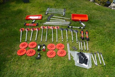 OCTOPLUS FISHING EQUIPMENT LARGE AMOUNT FOOT PLATE LEGS TRAYS PLUS MORE ...