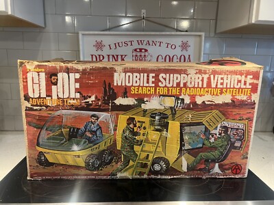 Mobile Support Vehicle '72 vtg GI Joe Adventure Team vehicle Boxed | eBay