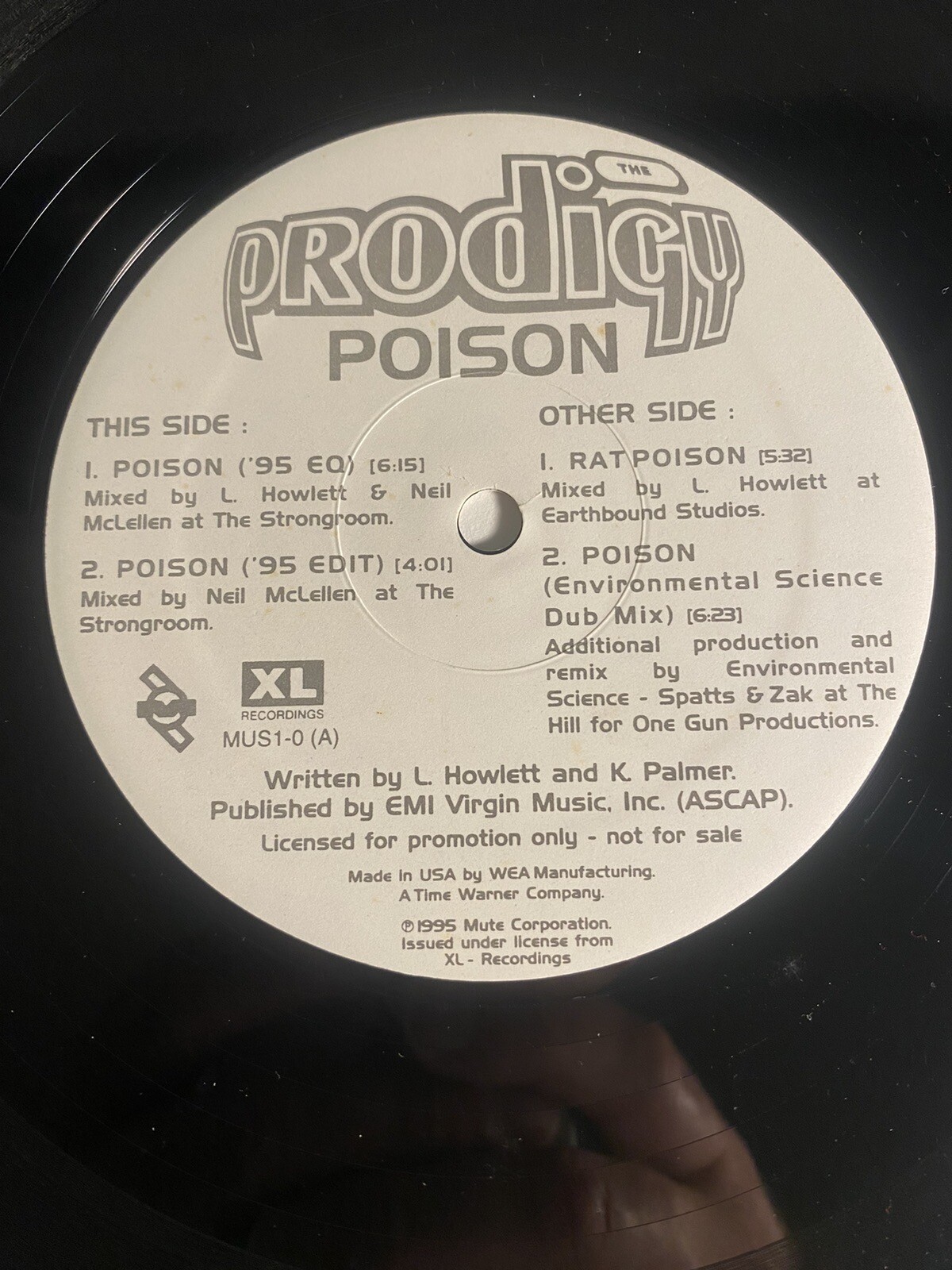 The Prodigy Poison Vinyl Rare | eBay