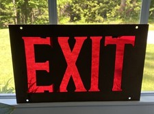 Antique Exit Signs for sale | eBay