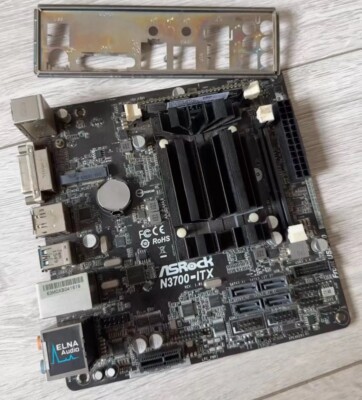 ASRock N3700-ITX N3700 CPU 17X17 Mini-ITX Motherboard | eBay