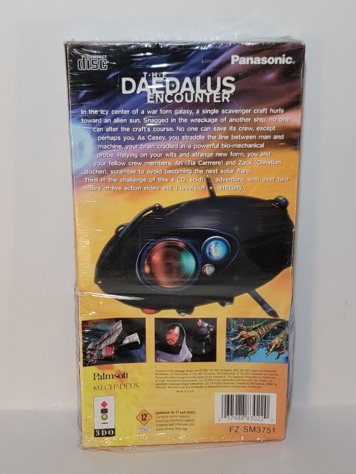 *Read* The Daedalus Encounter Panasonic 3DO (1995) - Damaged Box | eBay