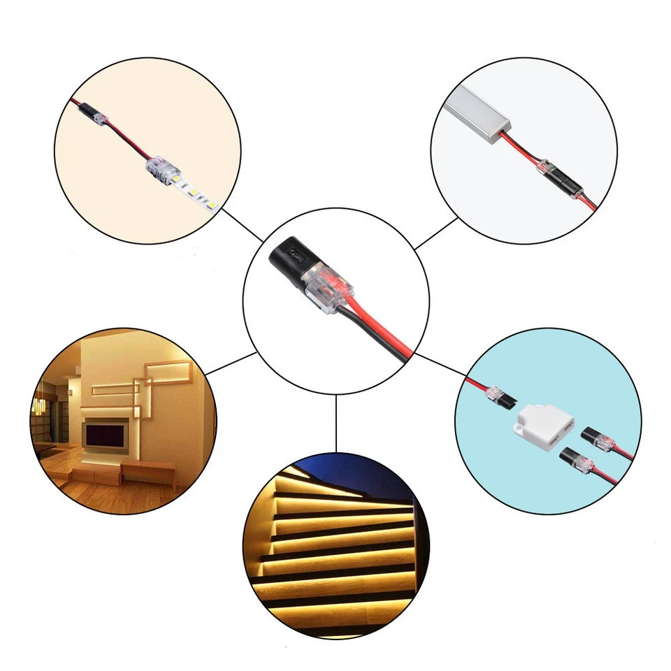 10-50Pcs 2Pin Way Plug Car Electrical Connector Wire Cable Automotive ...