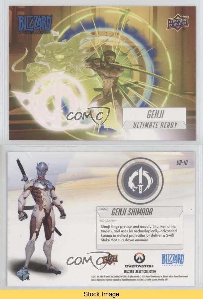2023 Upper Deck Blizzard Legacy Collection Ultimate Ready Talon Genji ...