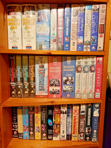 Job Lot Of 42 x VHS Tapes Including Some Box Sets See Photographs ...