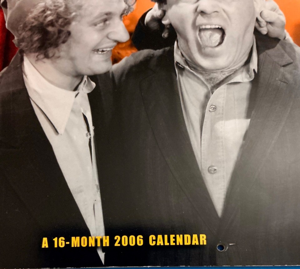 THE THREE STOOGES 2006 16-MONTH WALL CALENDAR VINTAGE | eBay