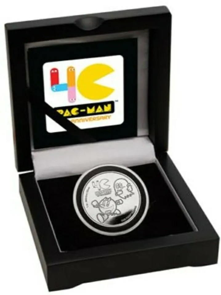 2020 $2 Niue 40TH ANNIVERSARY OF PAC MAN 1 Oz Silver Proof Coin. | eBay