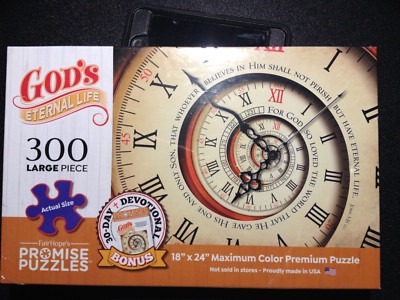 Fair Hopes Promise Puzzles God's Eternal Life 300 Piece Puzzle 18"x24 ...