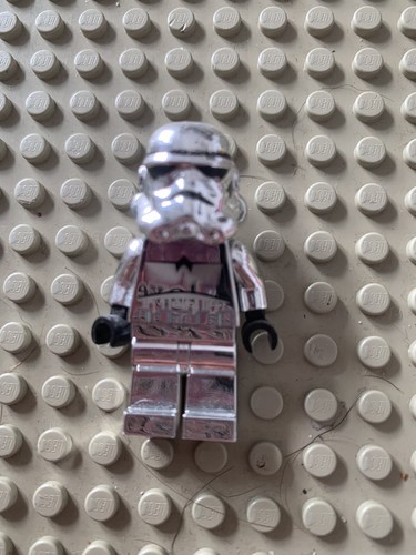 Lego Star Wars Chrome Stormtrooper minifigure - sw0097 2009 Minor ...