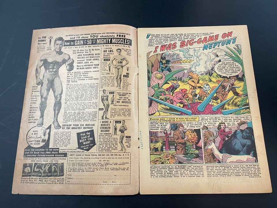 Action Comics #230. 1957 DC Comics! Very Nice Copy. Chip on Back Cover ...