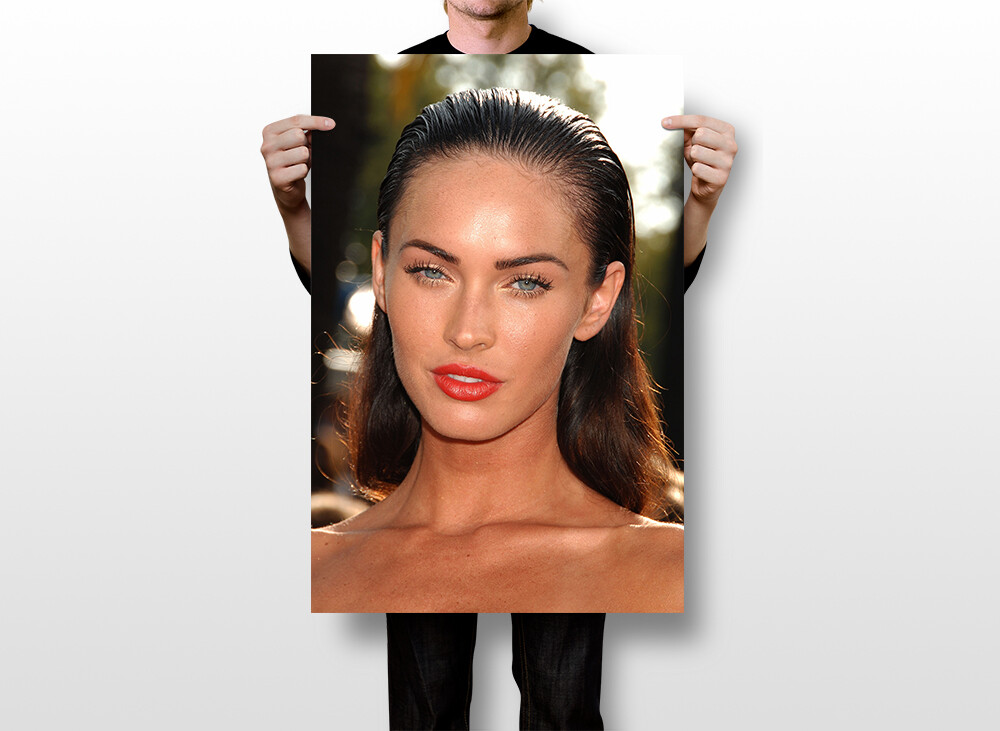 Megan Fox Celebrity Cinema Actor Model Star Wall Art Home Decor ...