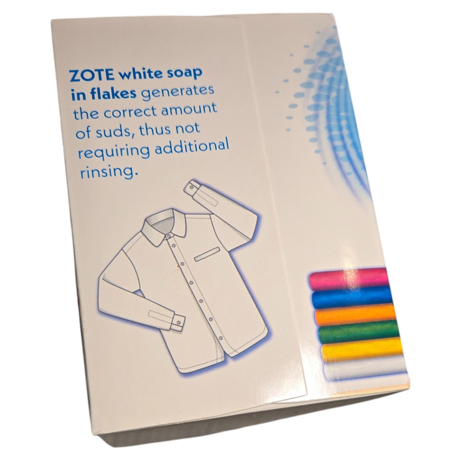 Jabon ZOTE Blanco Laundry Flakes, White All Natural Laundry Soap, 17.6 ...