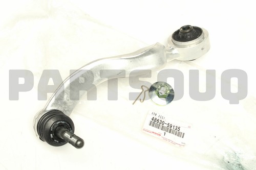 4863059135 Genuine Toyota ARM ASSY, FRONT SUSPENSION, UPPER LH 48630 ...