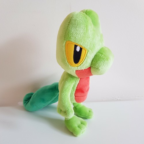Treecko Pokemon Center Small Soft Plush Toy 2014 Nintendo Game Freak ...