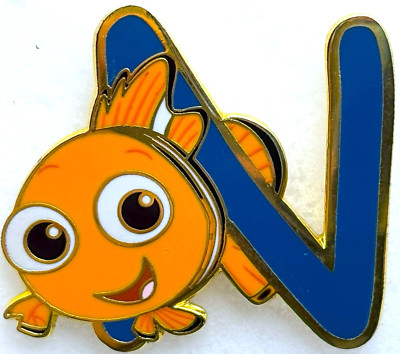 2004 DISNEY CHARACTER ALPHABET Trading Pin - "N" is for NEMO - Finding ...