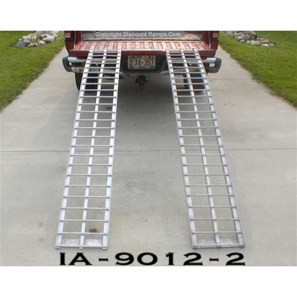 Black Widow IA-9012-2 Aluminum 7' 5" Arched ATV Ramps | eBay