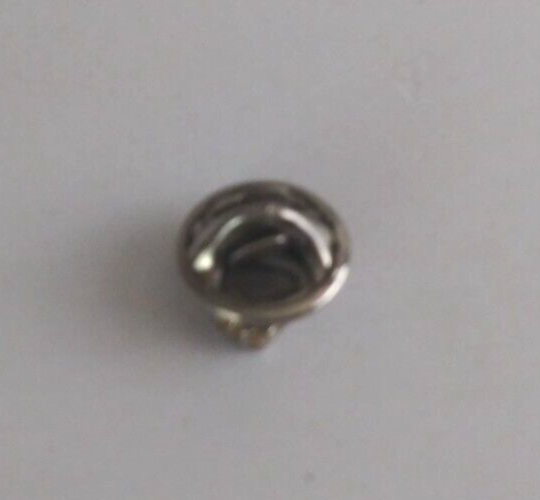 Vintage Baby Footprints Tiny Silver Lapel Hat Pin | eBay
