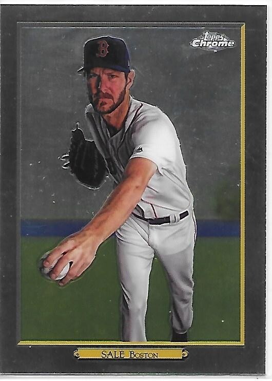 2020 Topps Series 1 Baseball Turkey Red '20 Chrome Chris Sale Red Sox ...