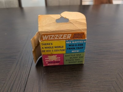 Rare vintage 1969 Mattel Wizzzer toy World's Wildest Whirler In box w ...