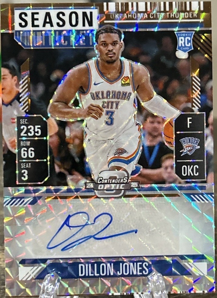 2024-25 Panini Mosaic - Rookie Season Ticket Dillon Jones #RST-DIL ...