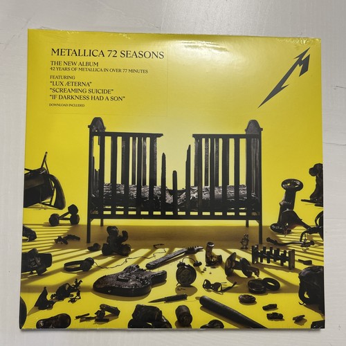 Metallica 72 Seasons Vinyl Splatter SEALED 2025 M72 Landover MD DC ...
