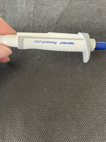Eppendorf Research Plus Pipette Design Ballpoint Pen Blue Ink Germany ...