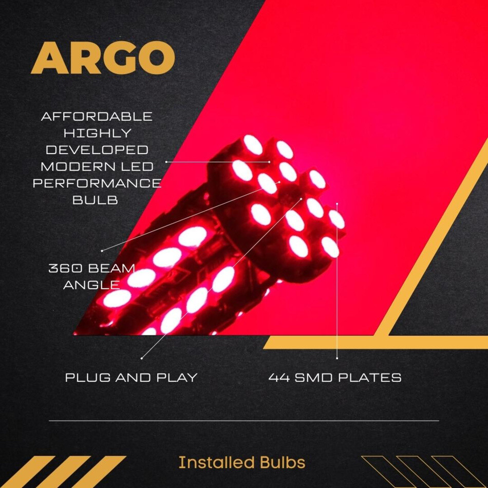 For Volvo XC90 Brake Light Bulbs 2002-14 Led Bright Red Stop Tail Light ...