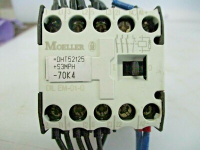 MOELLER CONTACTOR SET OF TWO DIL EM-01-G | eBay
