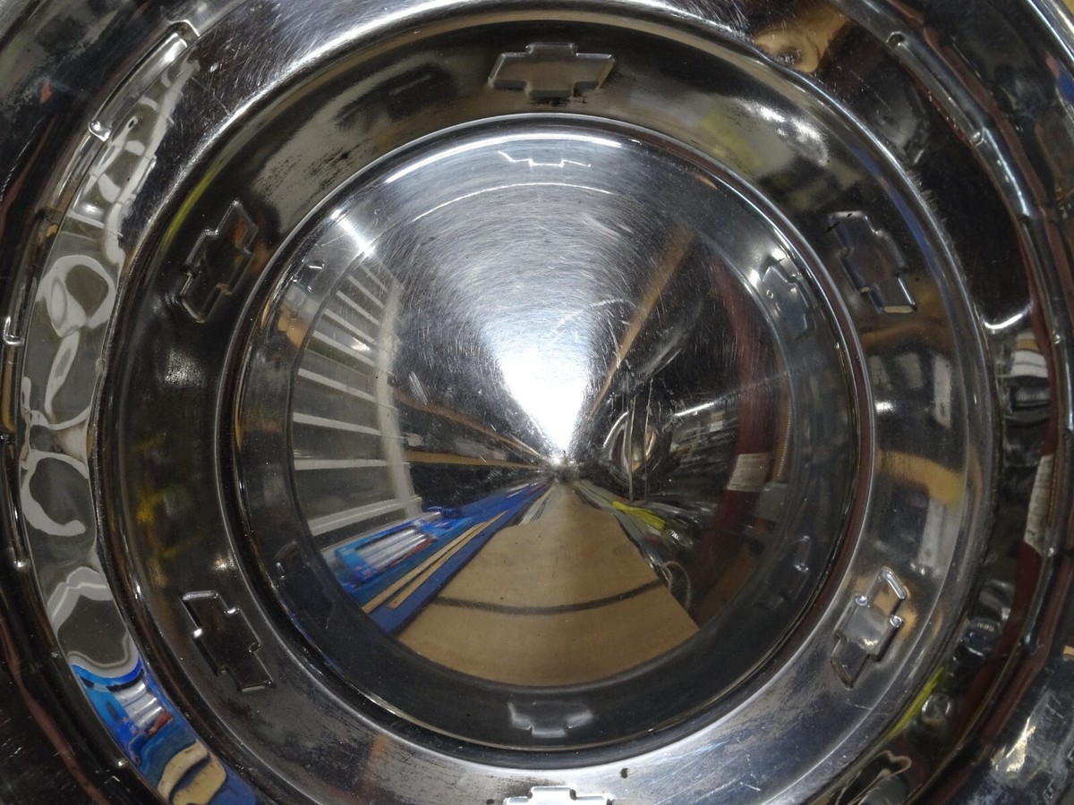1956 Chevy Hubcaps 1956 Chevrolet Bel Air | Dog Dish Hubcaps Look