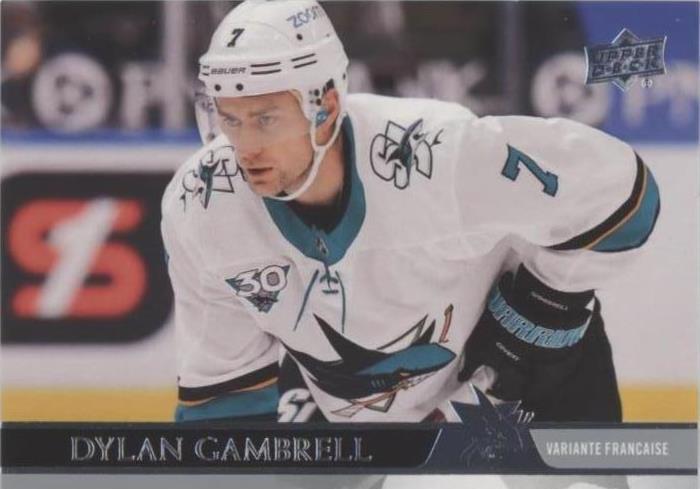 2020-21 Upper Deck Extended Series - Dylan Gambrell #615 French for ...