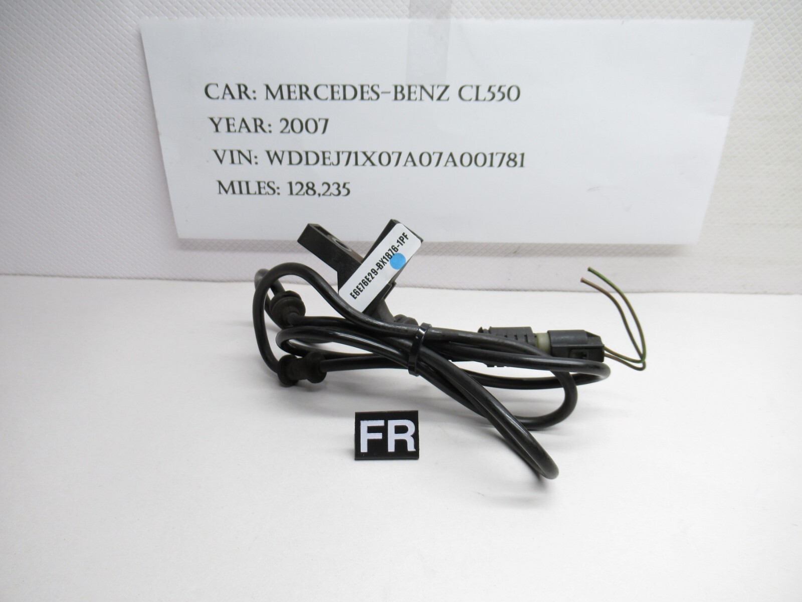 07-14 Mercedes CL550 Front Wheel Brake Pad Wear Sensor 2215400205 OEM ...