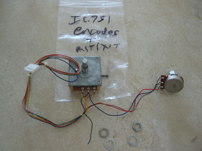 Icom IC-751 VFO Encoder+RIT/TX control Excellent shape working as it ...