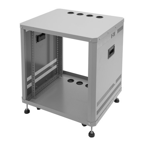 Network & Stereo Rack Rolling Server Rack Open Cabinet with Caster ...