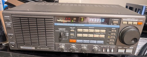 KENWOOD R-2000 Communications Shortwave AM CW SSB Ham Radio Receiver ...
