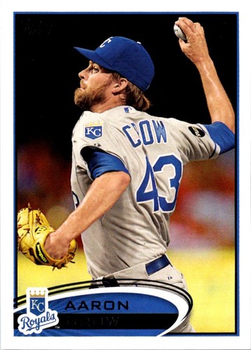 2012 Topps Aaron Crow #67 Kansas City Royals Baseball Card | eBay