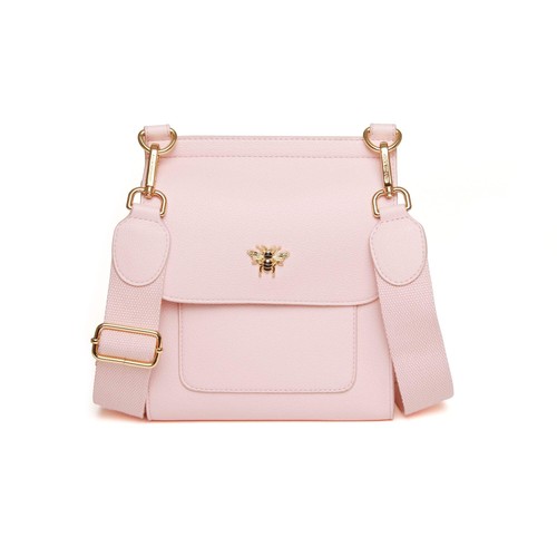 Alice Wheeler Bloomsbury Cross Body Bag Pastel Pink for sale online ...