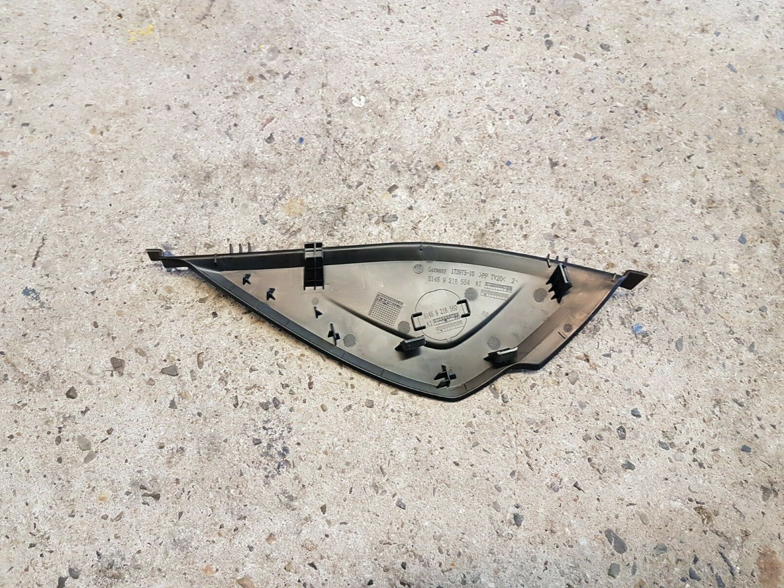 BMW 3er F30 F31 Blende I-Tafel aussen rechts schwarz 9218554 9239304 | eBay
