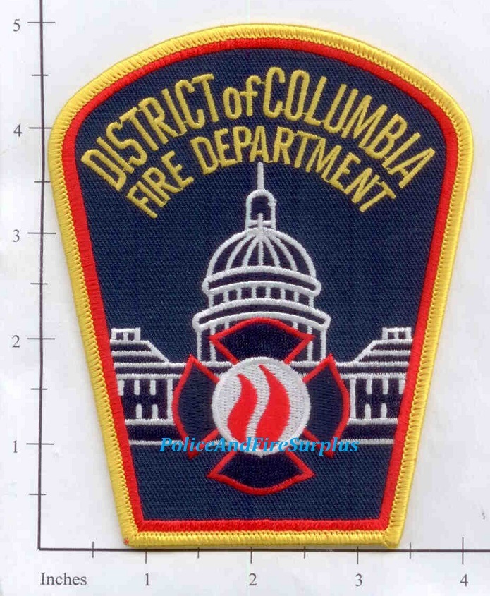 Washington DC - District of Columbia Fire Dept Patch | eBay