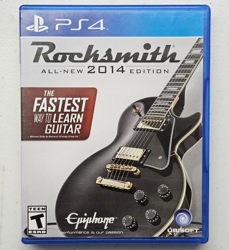 Rocksmith 2014 Edition (Sony PlayStation 4, 2014) No Cable 887256000011 ...