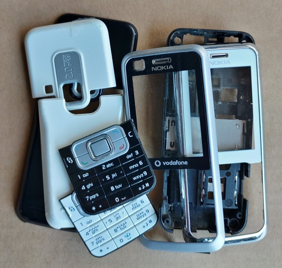 Nokia 6121 Classic Original Housing Replacement Parts Faceplate Keypad ...