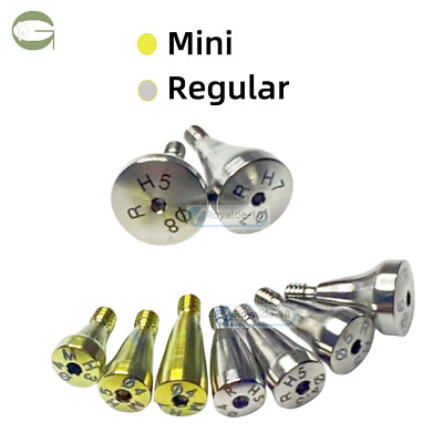 Dental Caps Healing Abutment Cap Mini Regular Platform Fits ostem ...