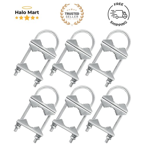 Outdoor V-Jaw Block Antenna Mast Clamp Set - Secure Mounting for ...